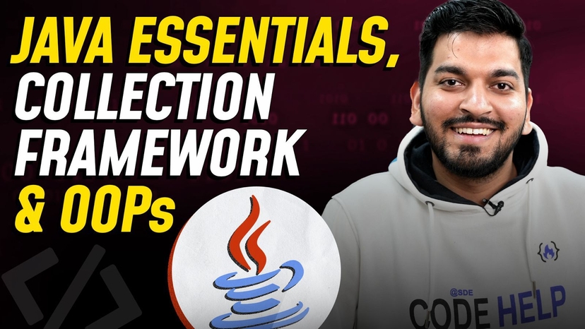 Mastering Java, Co, OOPs - CodeHelp - CodeHelp