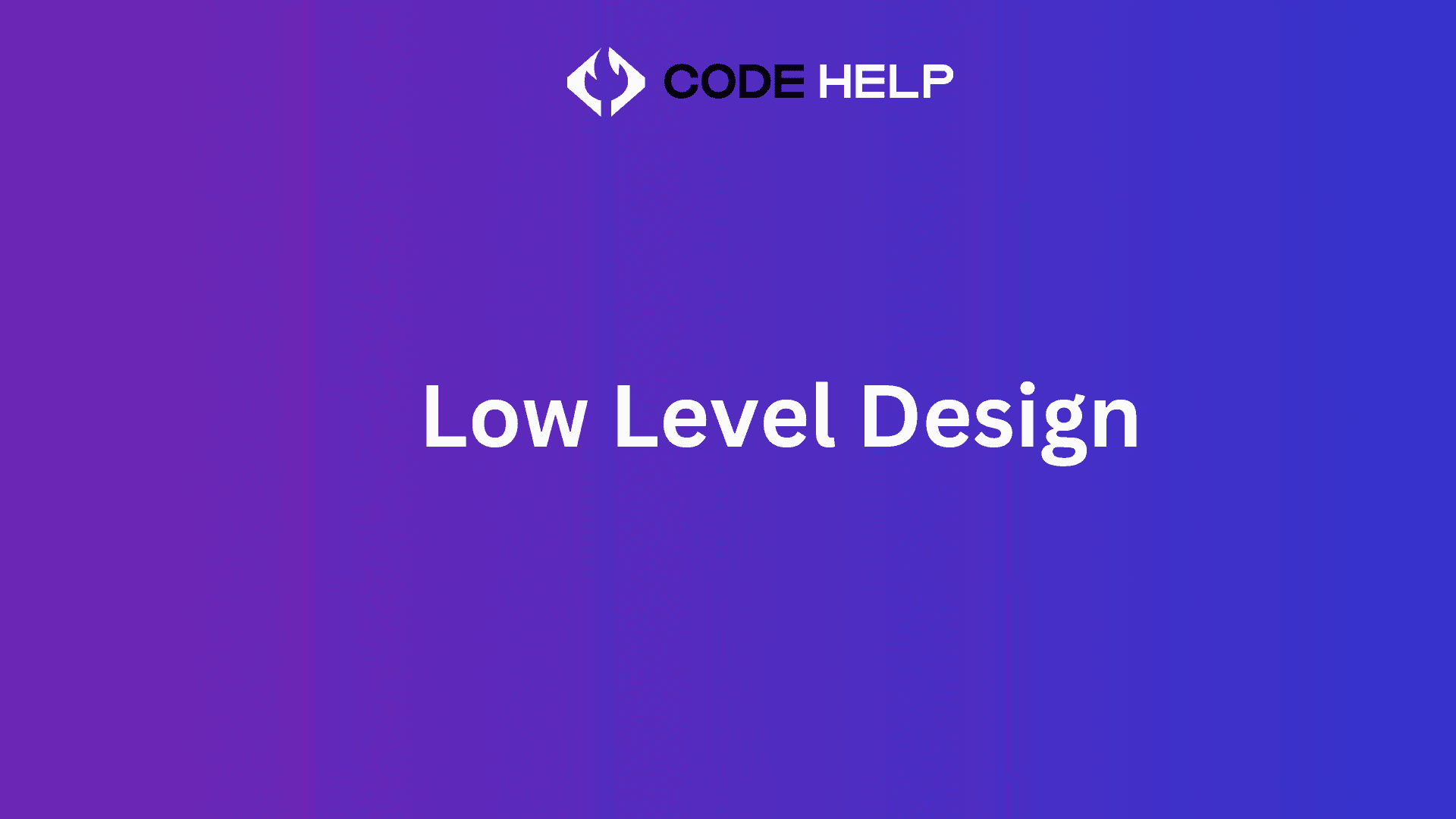 Tutorials - CodeHelp